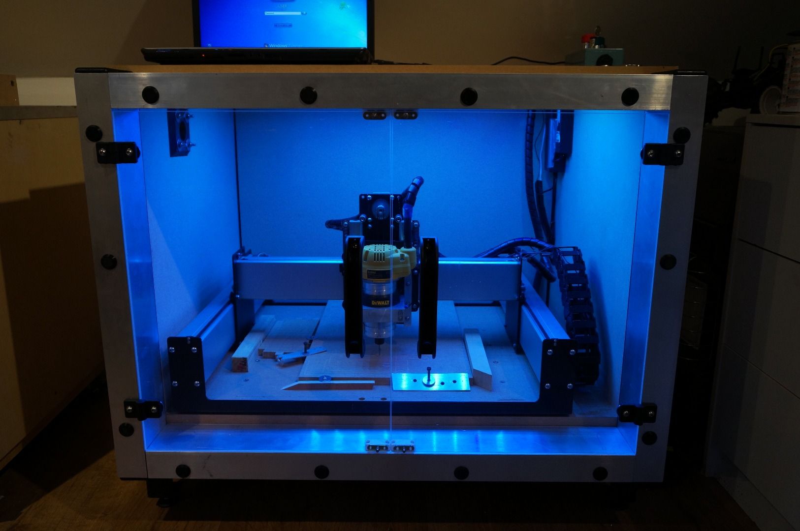 CNC Router Enclosure : 7 Steps (with Pictures) - Instructables