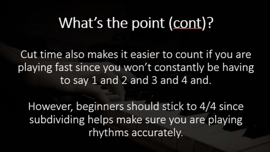 How to Count and Play in Cut Time Signature : 4 Steps - Instructables