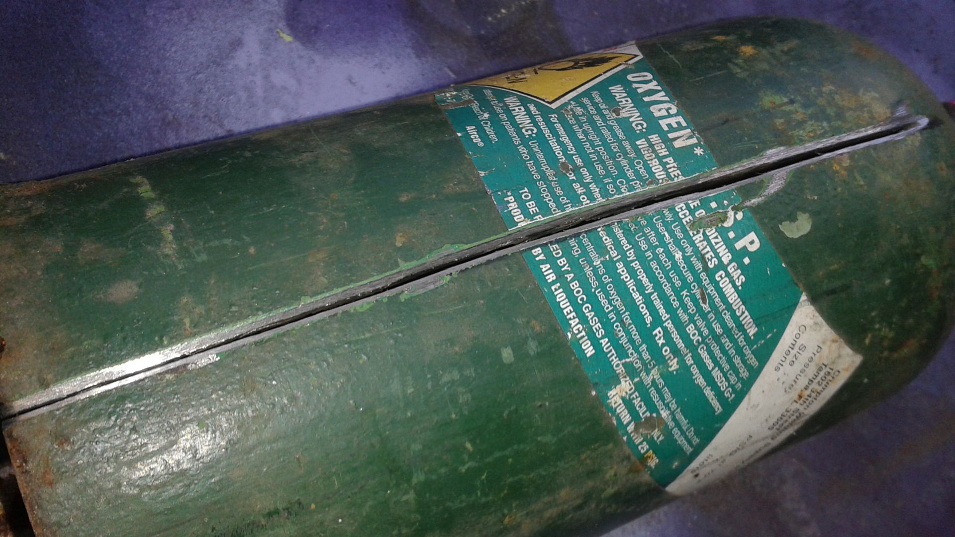 Make a Split Bell From an Old Oxygen Tank : 6 Steps (with Pictures ...