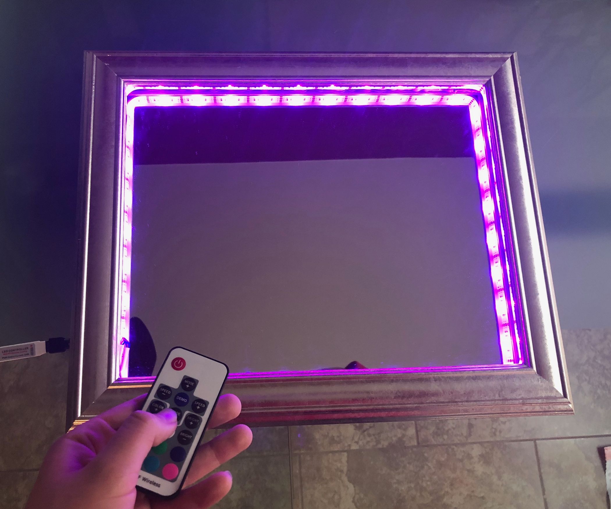 Fancy LED Mirror : 7 Steps (with Pictures) - Instructables