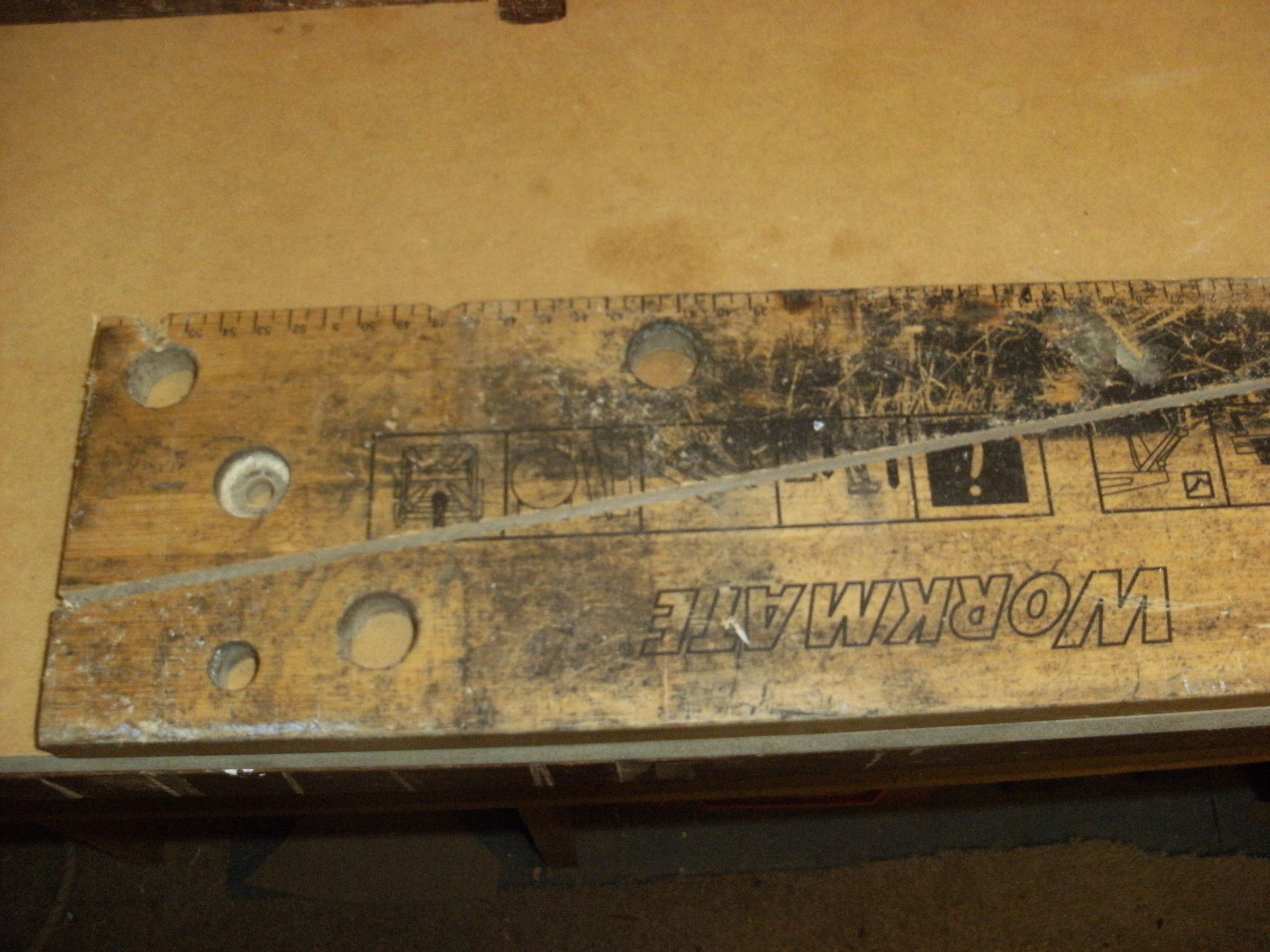 Workmate Repair - Instructables