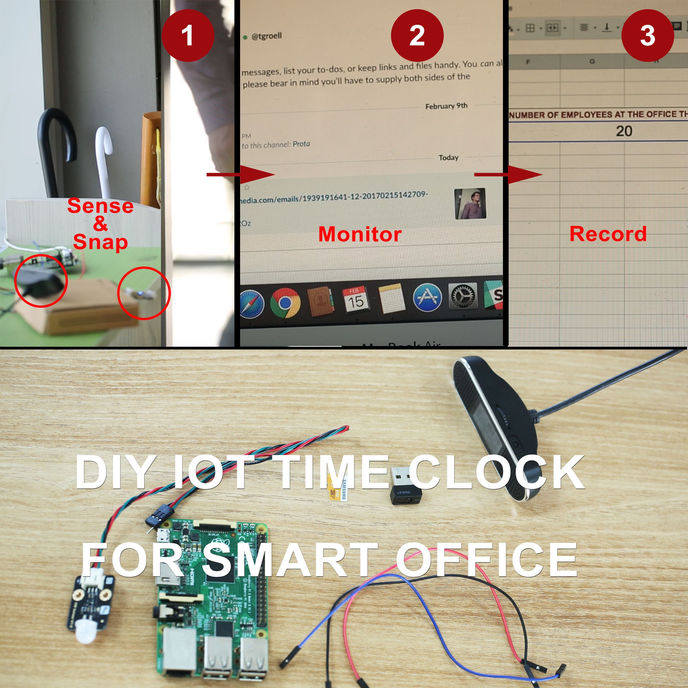 DIY IoT Time Clock for Smart Office : 7 Steps (with Pictures ...