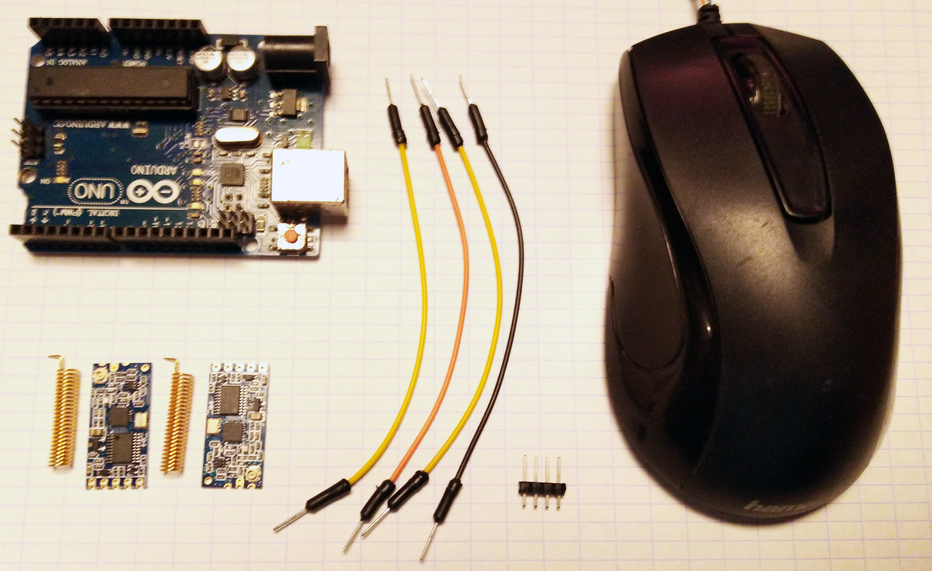 Hack a Mouse With Arduino. 2500 Ft Wireless. PS/2 : 5 Steps - Instructables