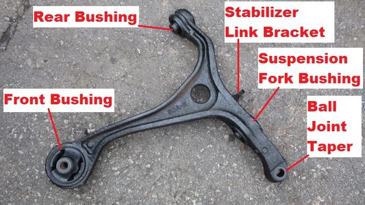 Honda Lower Control Arm Replacement : 11 Steps - Instructables