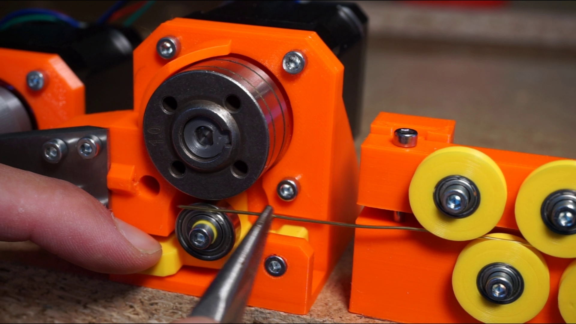 Spring Making / Wire Bending Machine : 11 Steps (with Pictures ...