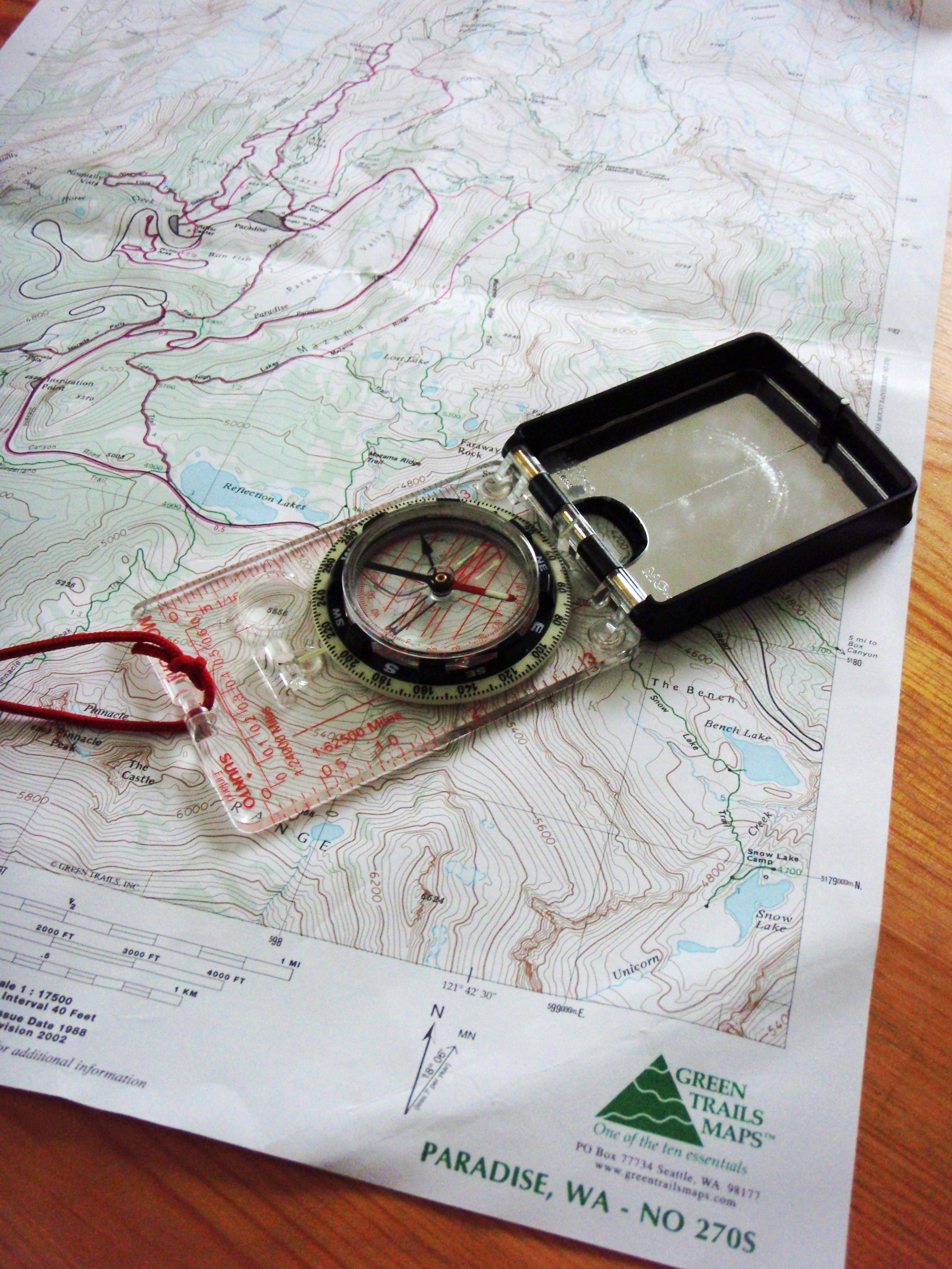 How to Navigate With a Map and Compass : 7 Steps (with Pictures ...