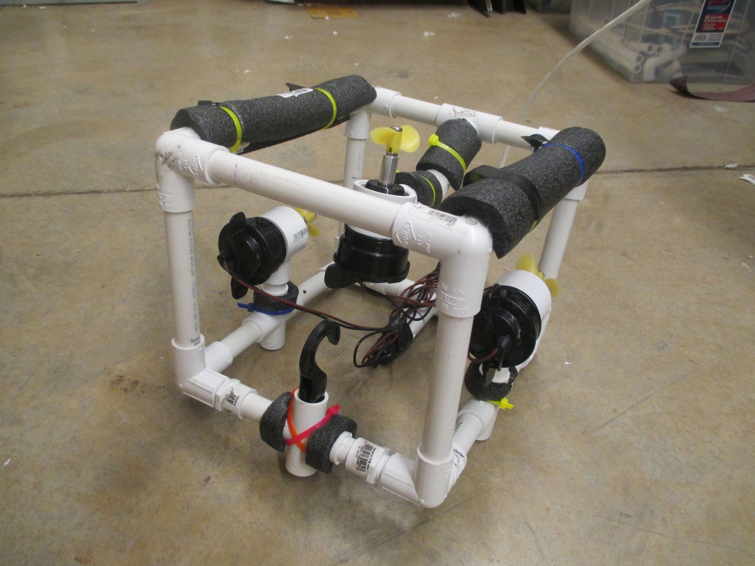 ROV Frame : 5 Steps - Instructables
