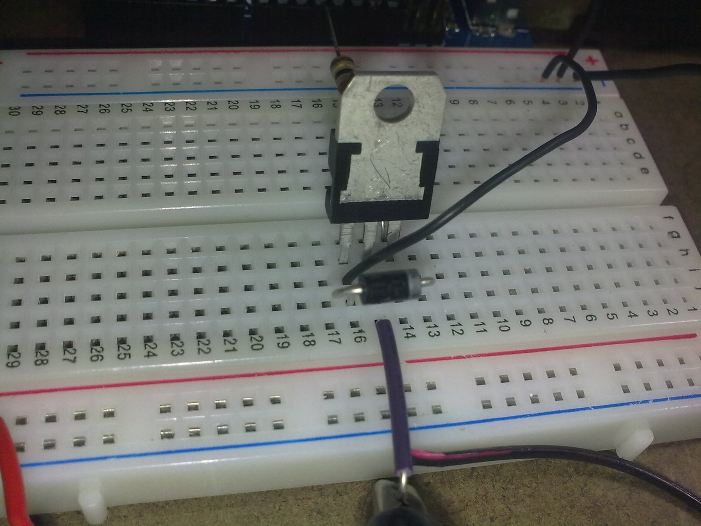 Use Arduino With Tip120 Transistor To Control Motors And High Power Devices Instructables 4118
