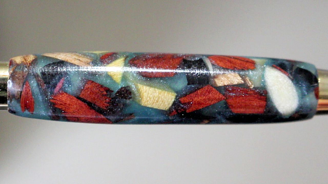 Scrap Wood Epoxy Resin Custom Pen : 6 Steps (with Pictures) - Instructables