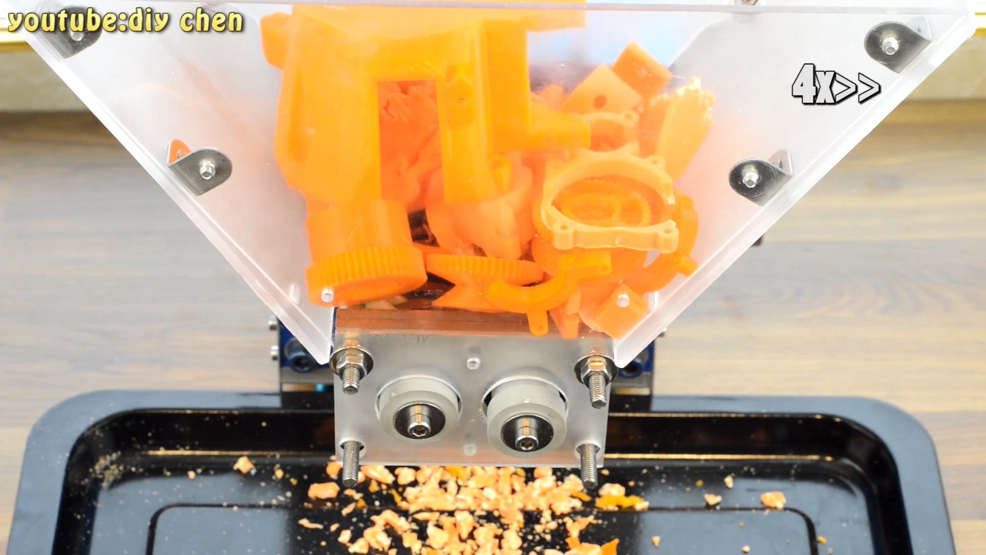 Make a Mini Shredder and Recycling 3d Printing Plastic : 19 Steps ...