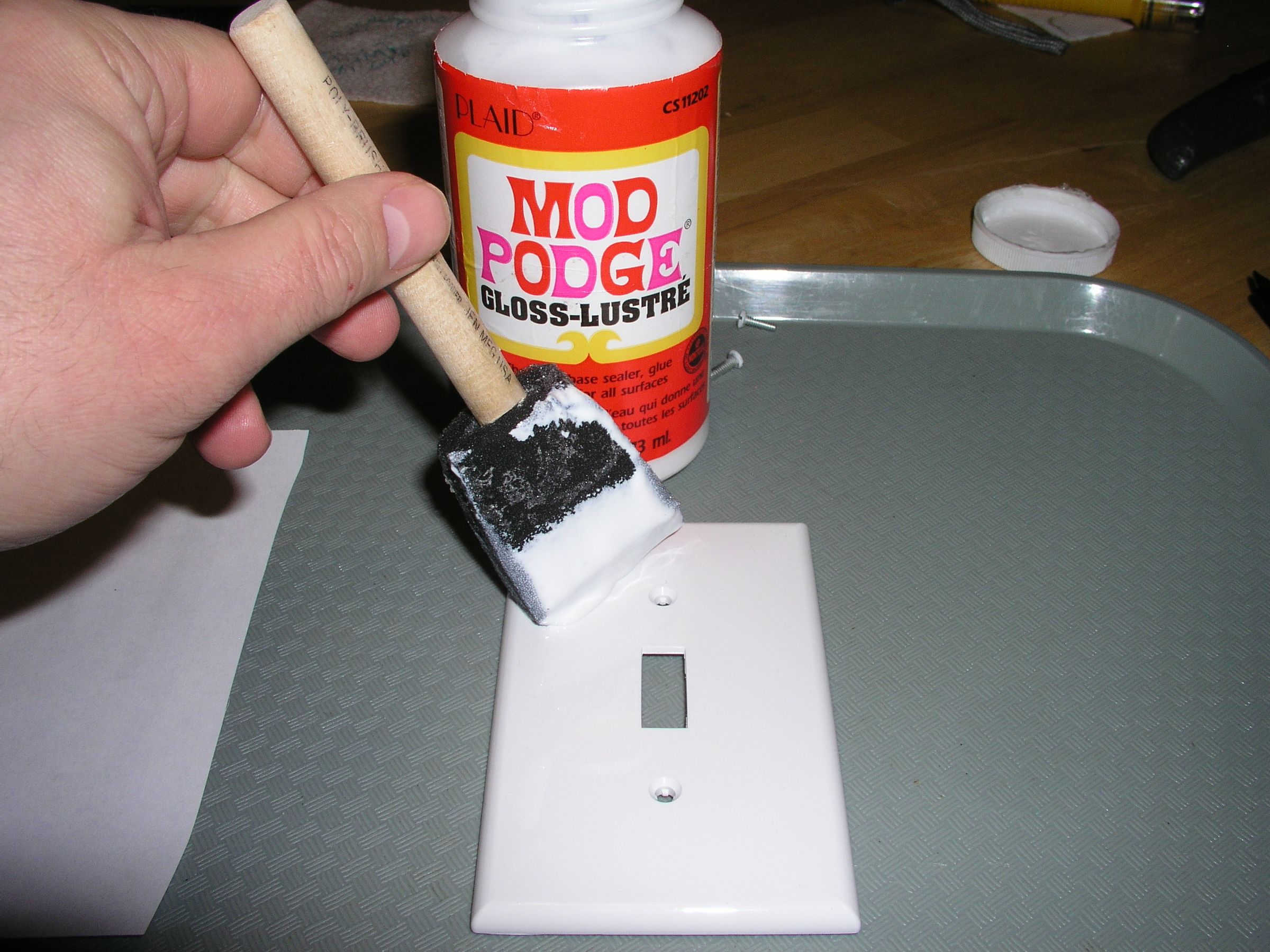 MAKE YOUR OWN CUSTOM SWITCH PLATES : 10 Steps (with Pictures ...