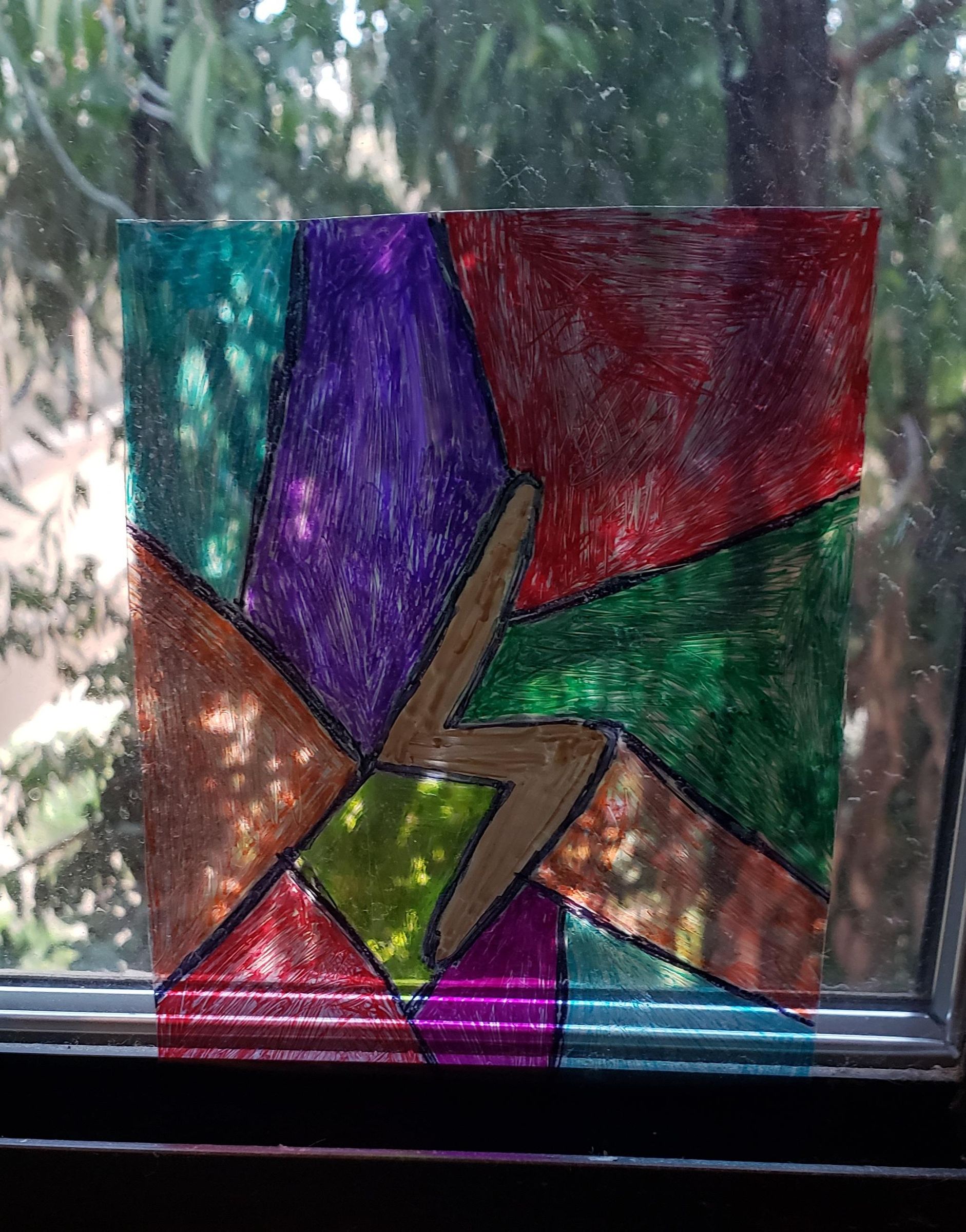 Using Recycled Plastic to Make "Stained Glass" : 3 Steps - Instructables