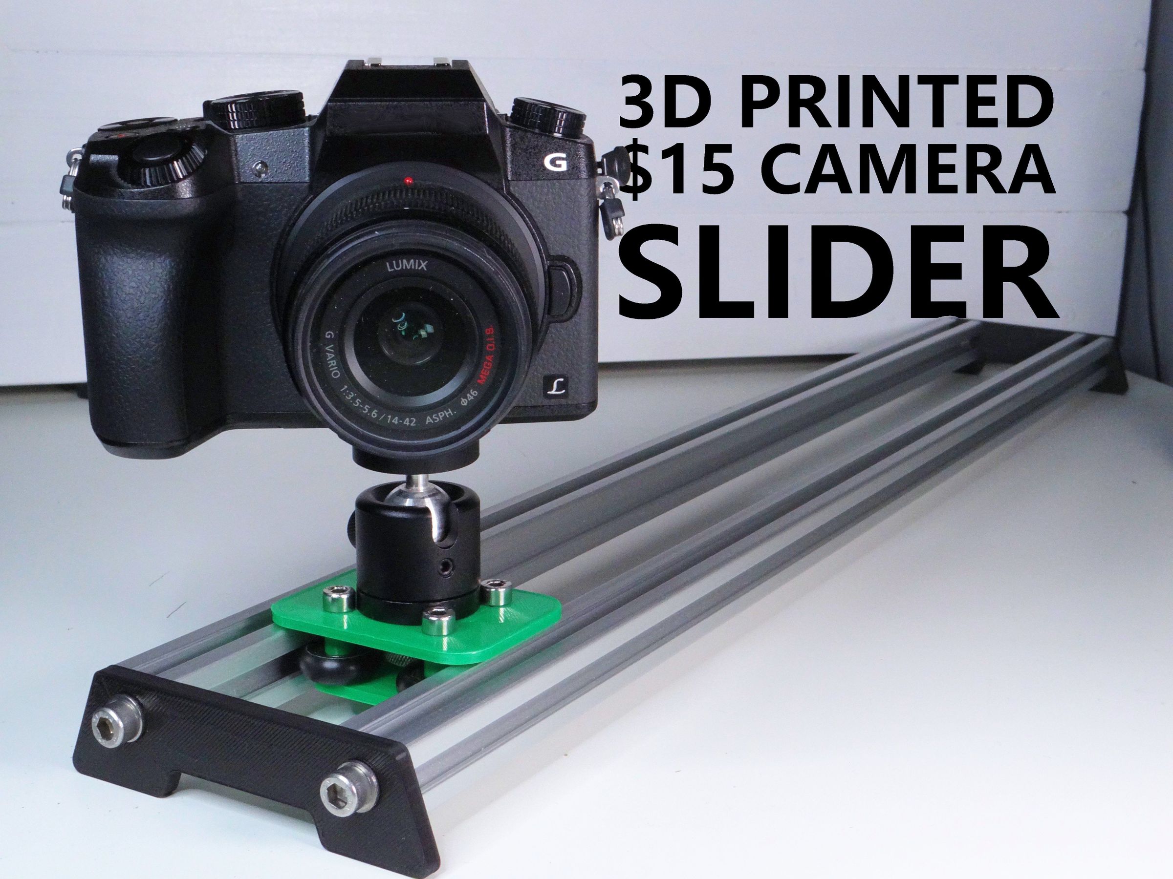 3D Printed $15 Camera Slider : 7 Steps (with Pictures) - Instructables