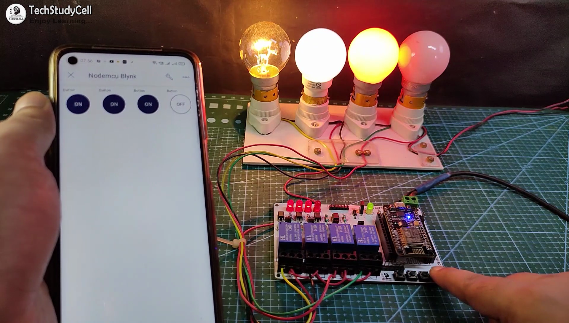 Smart Home Using NodeMCU ESP8266 and Blynk 2.0 With Real-time Feedback ...