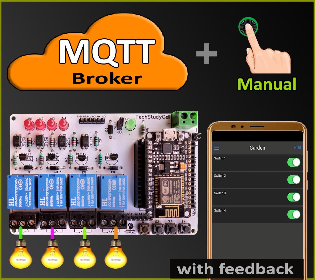 MQTT ESP8266 Home Automation Project 2021 : 12 Steps - Instructables