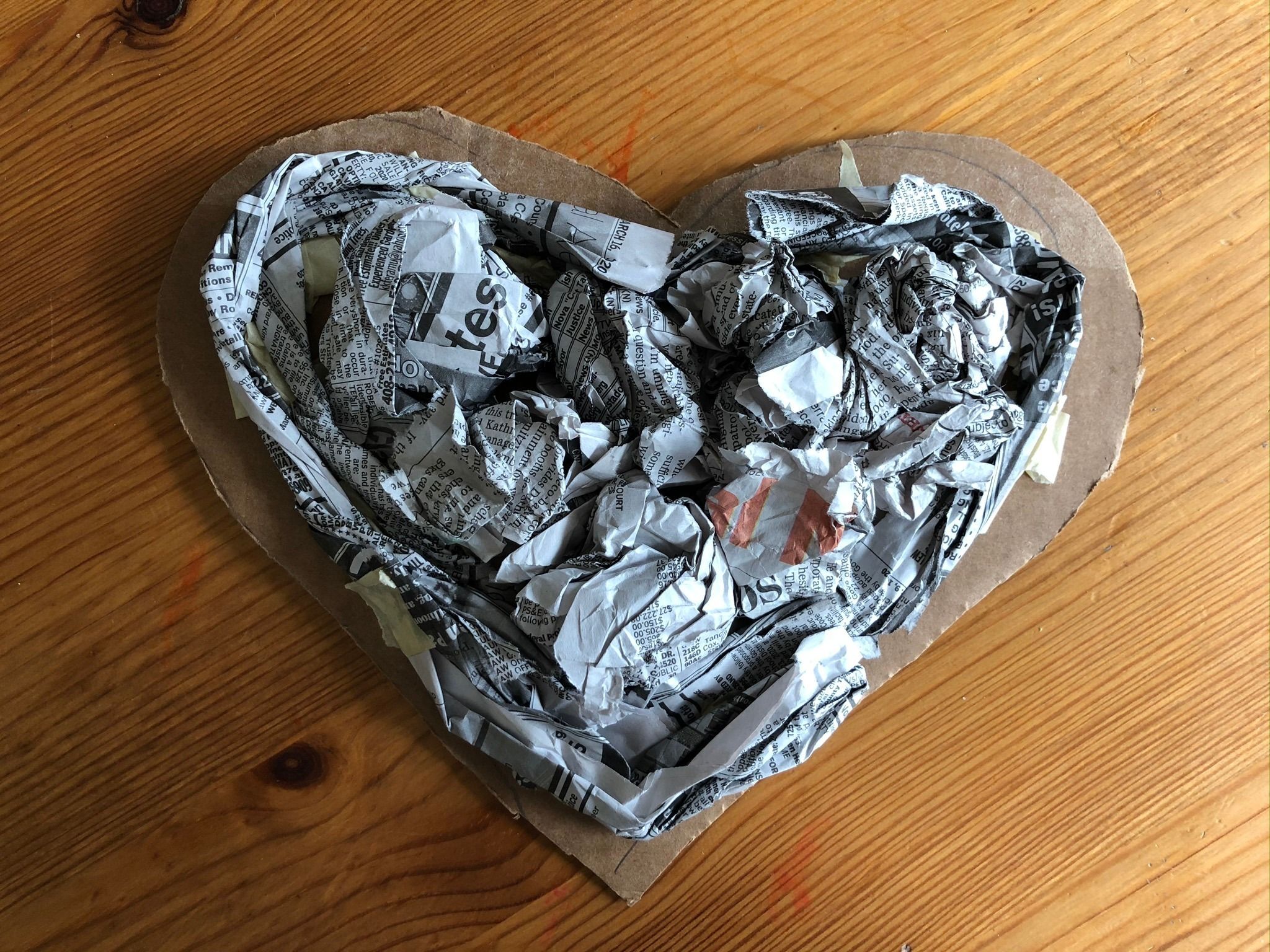 Paper Mache Hearts : 10 Steps (with Pictures) - Instructables