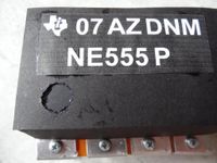 The Famous NE555 Timer-IC, Original and a Bit Larger (with Pictures ...