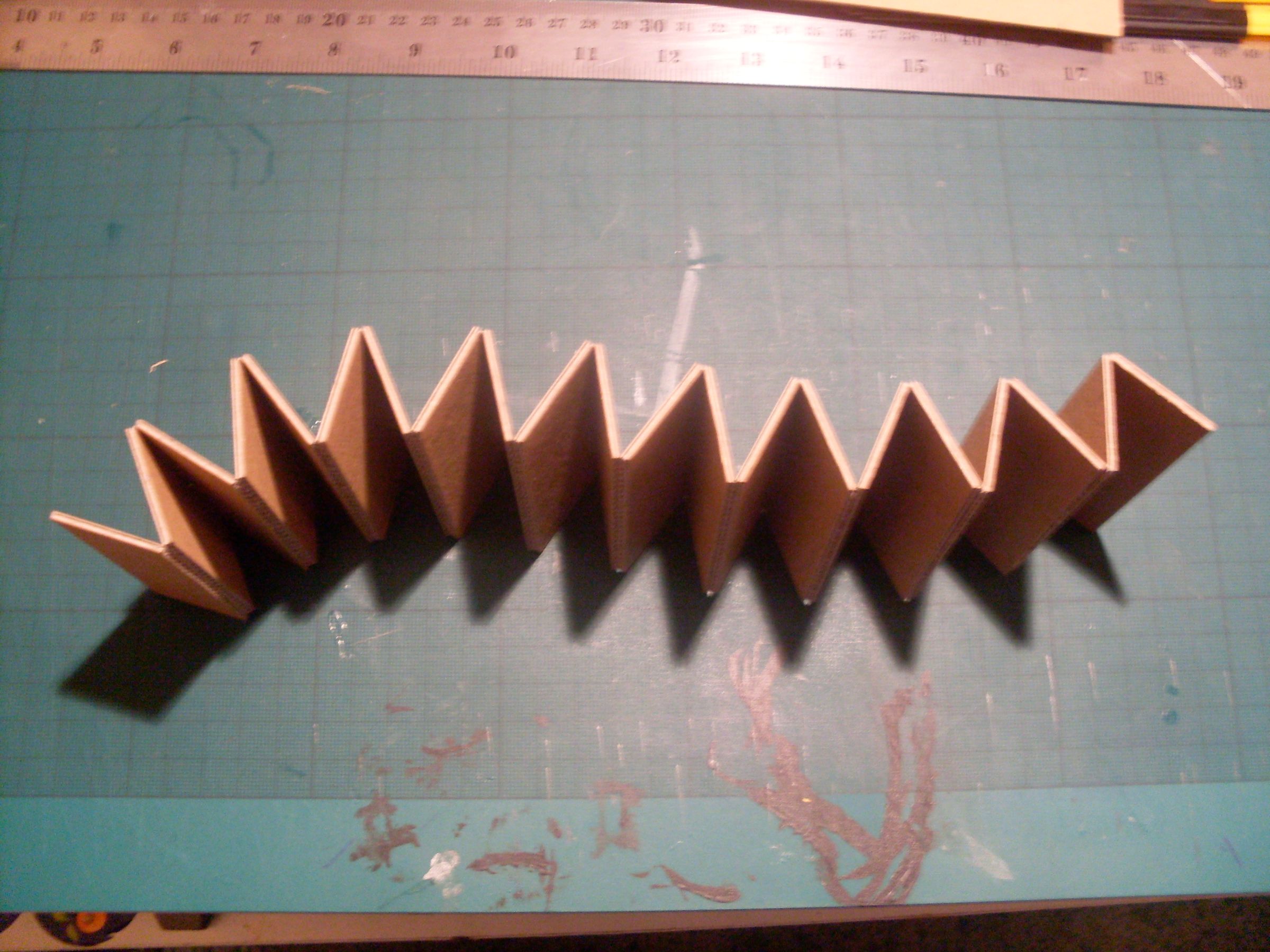 Zig Zag Structure - Cardboard Chair (with Pictures) - Instructables