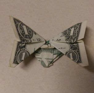 Money Origami Butterfly : 14 Steps (with Pictures) - Instructables