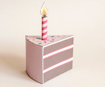Paper Birthday Cake : 6 Steps (with Pictures) - Instructables