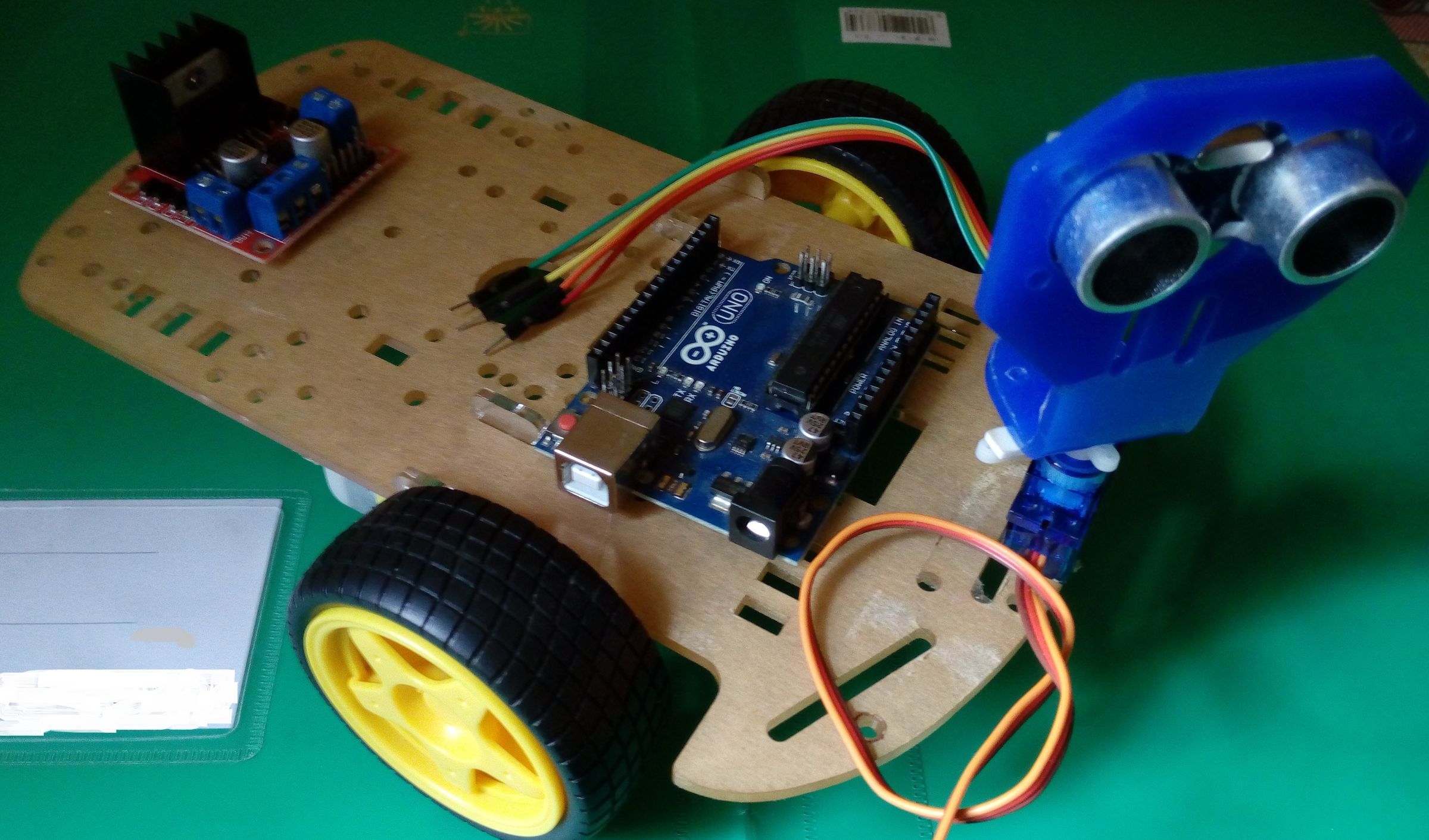 Obstacle Avoiding Robot (Arduino) : 8 Steps (with Pictures) - Instructables