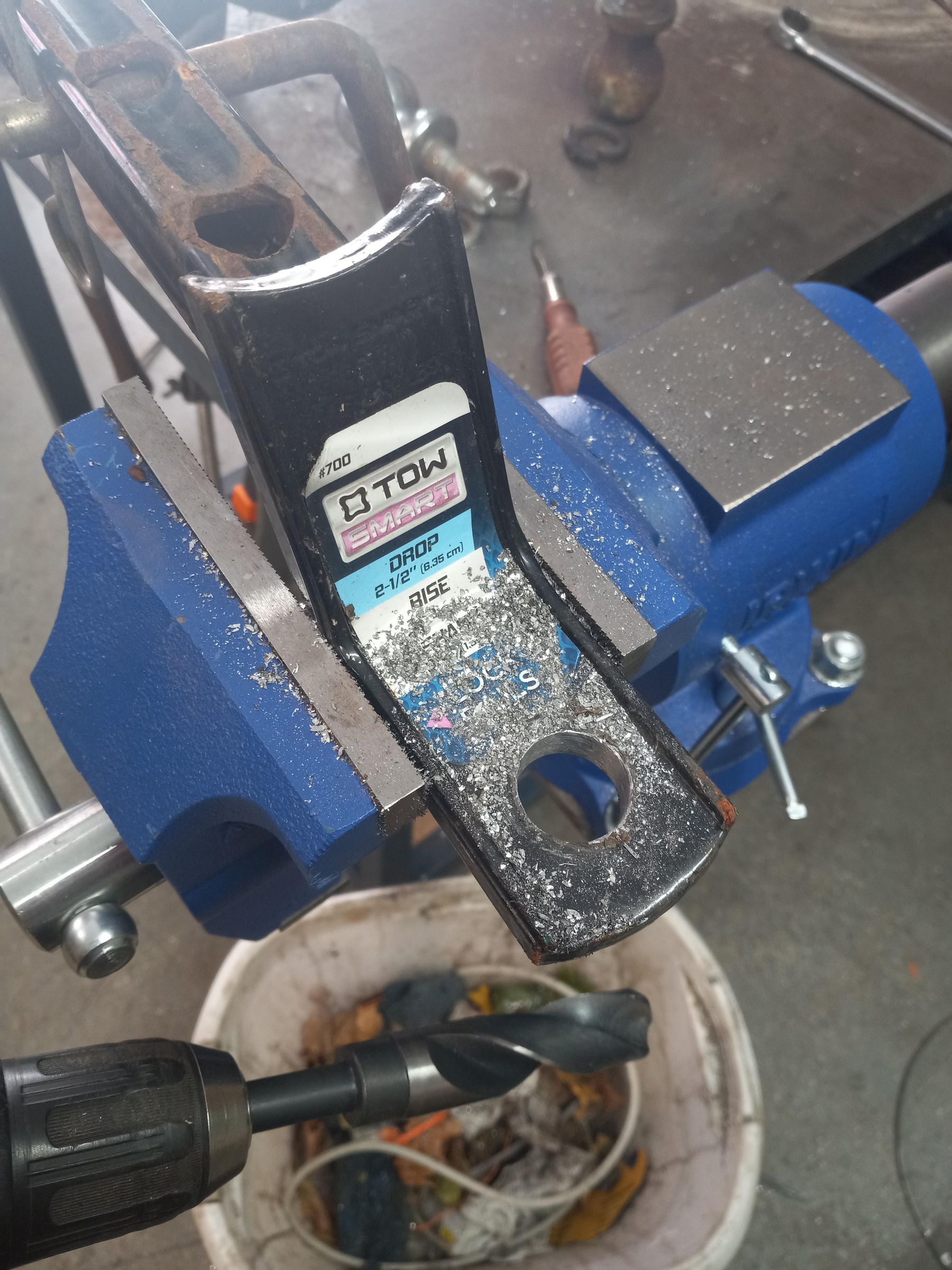 DIY Ball Swivel for Vise/Welding Positioner Out of Reclaimed 2x2 ...