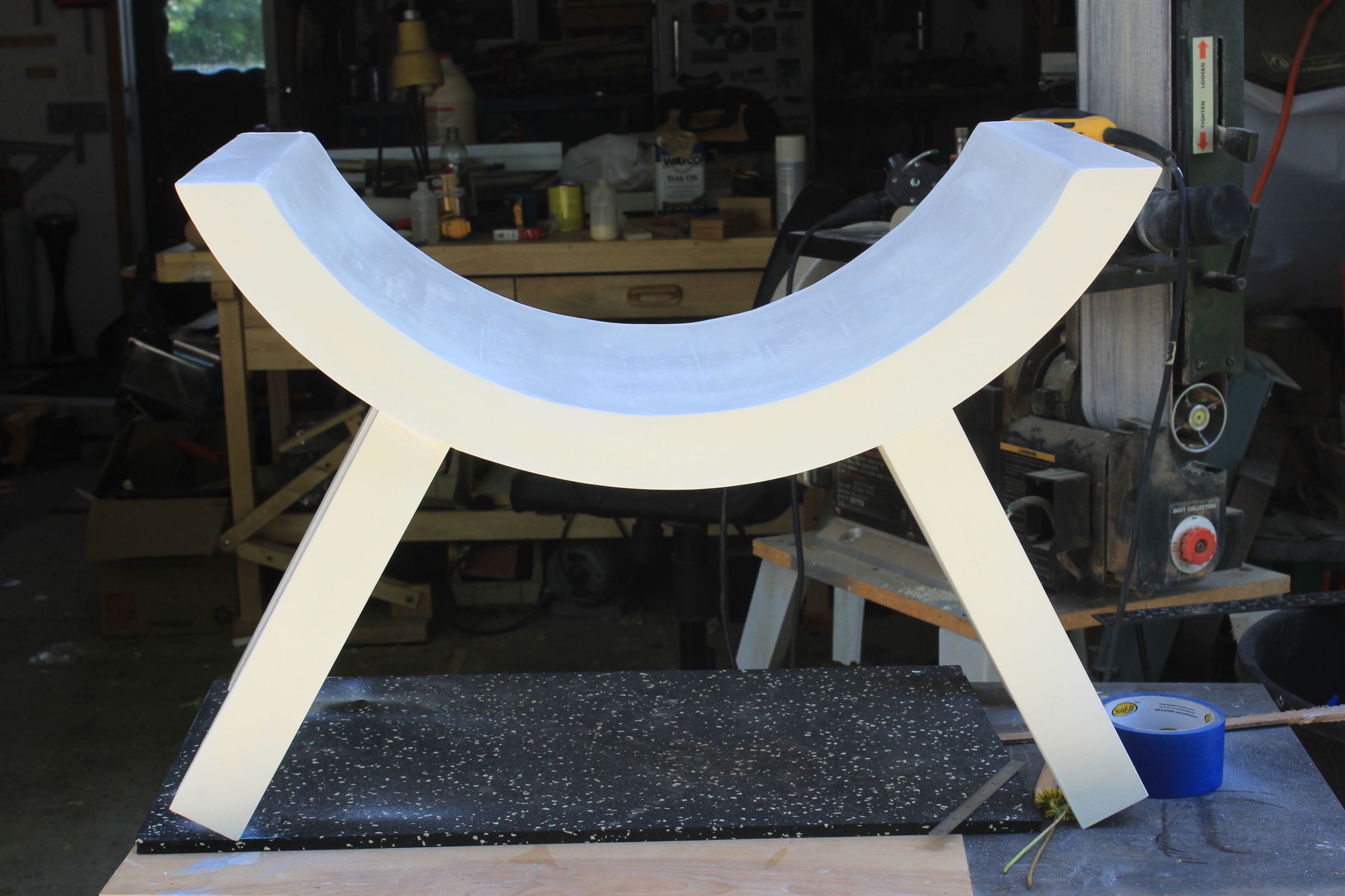 Curved Bench and Infant Sized Boat Photographers Props (with Pictures ...