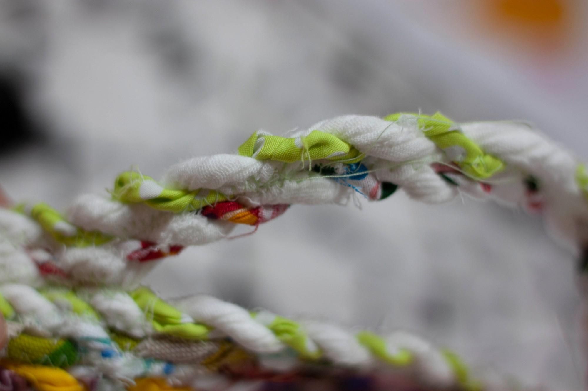 Boho Basket From a Homemade Coiled Rope : 5 Steps (with Pictures ...