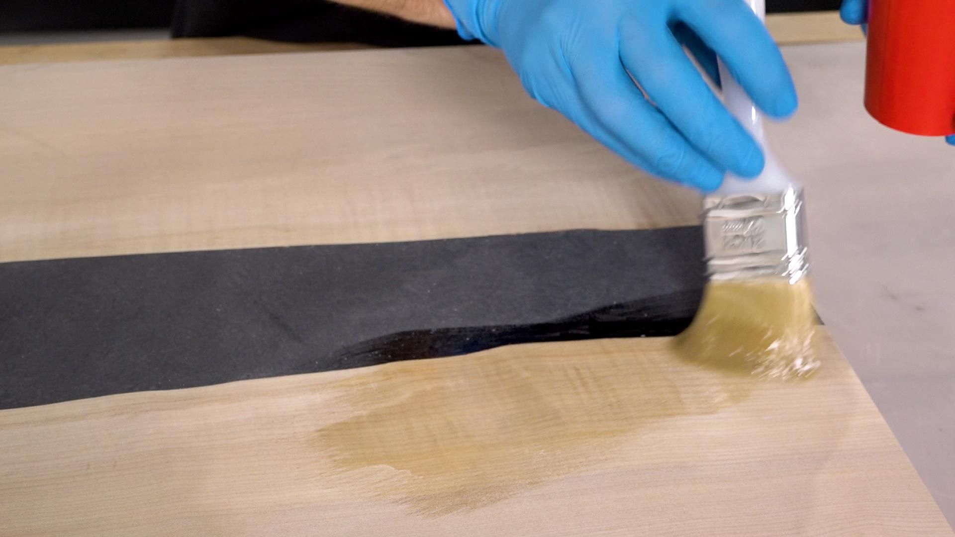 How to Resin Flood Coat a High Gloss Epoxy Coating Onto Wood and Other ...