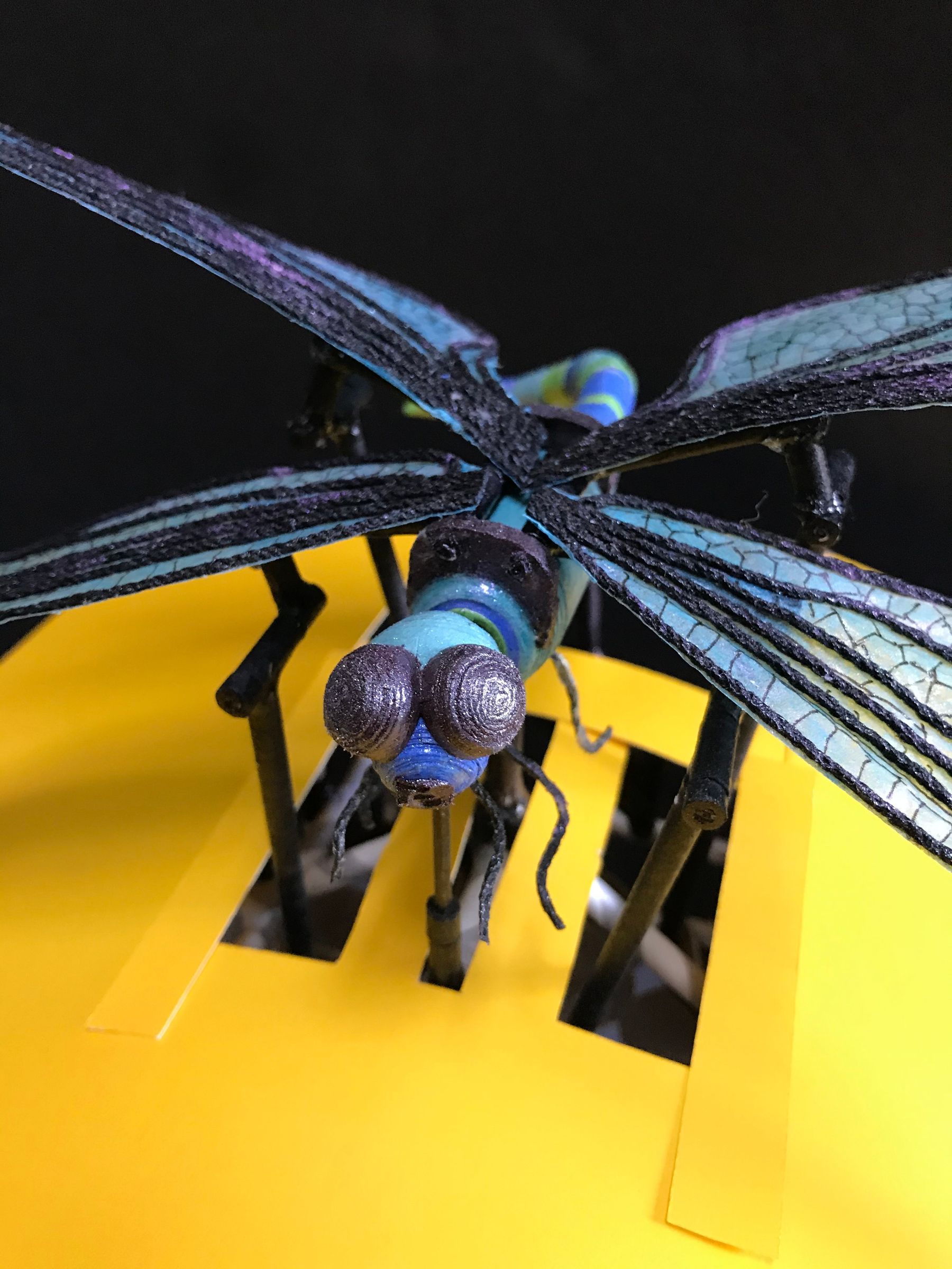 Paper Animatronic Dragonfly : 11 Steps (with Pictures) - Instructables