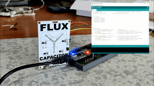 Flux Capacitor PCB Badge : 10 Steps (with Pictures) - Instructables