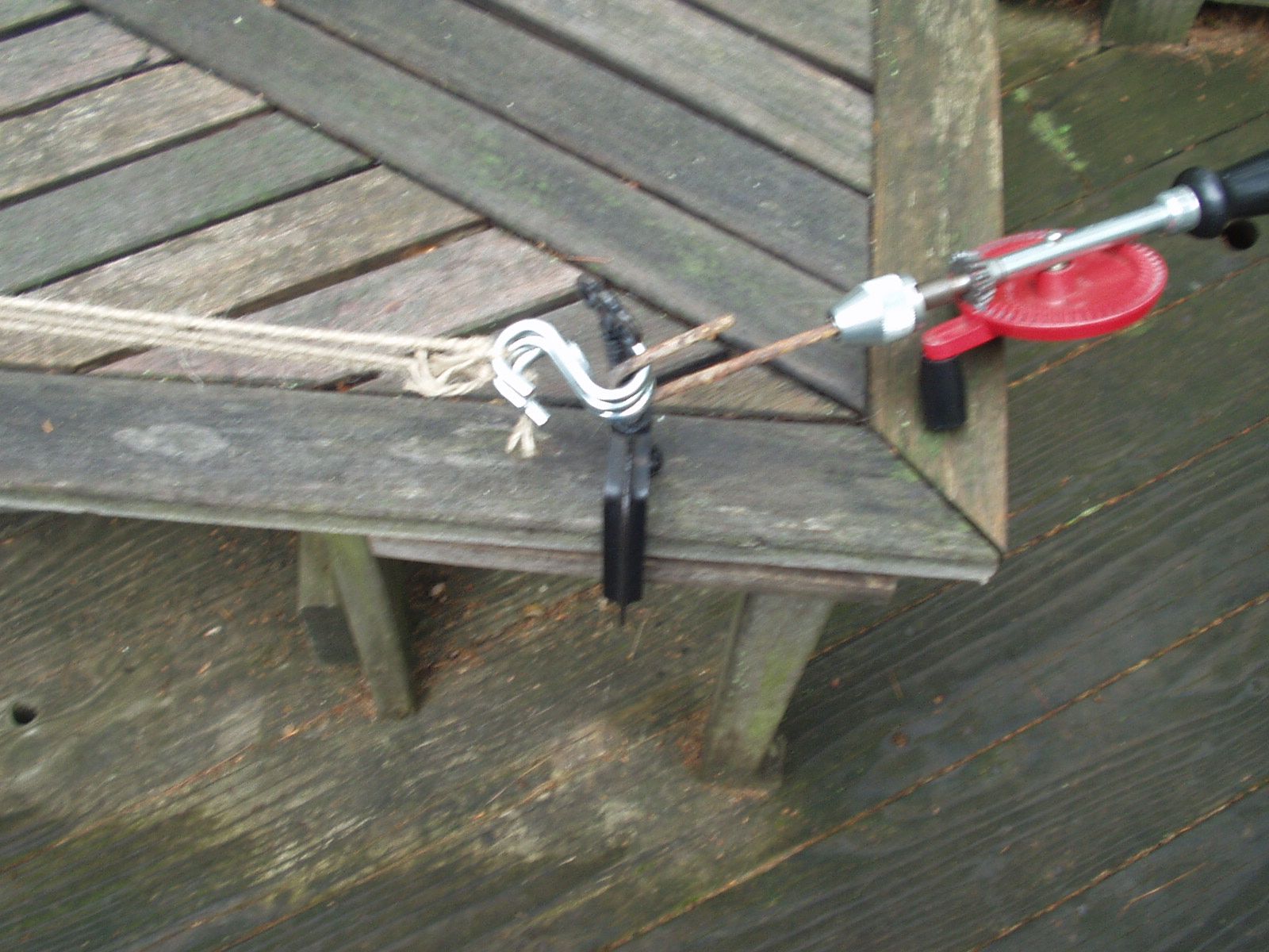Rope Making With a Hand Powered Drill : 14 Steps (with Pictures ...