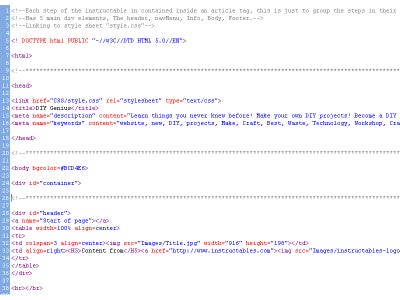 Web Designing Basics (HTML and CSS) : 27 Steps (with Pictures ...