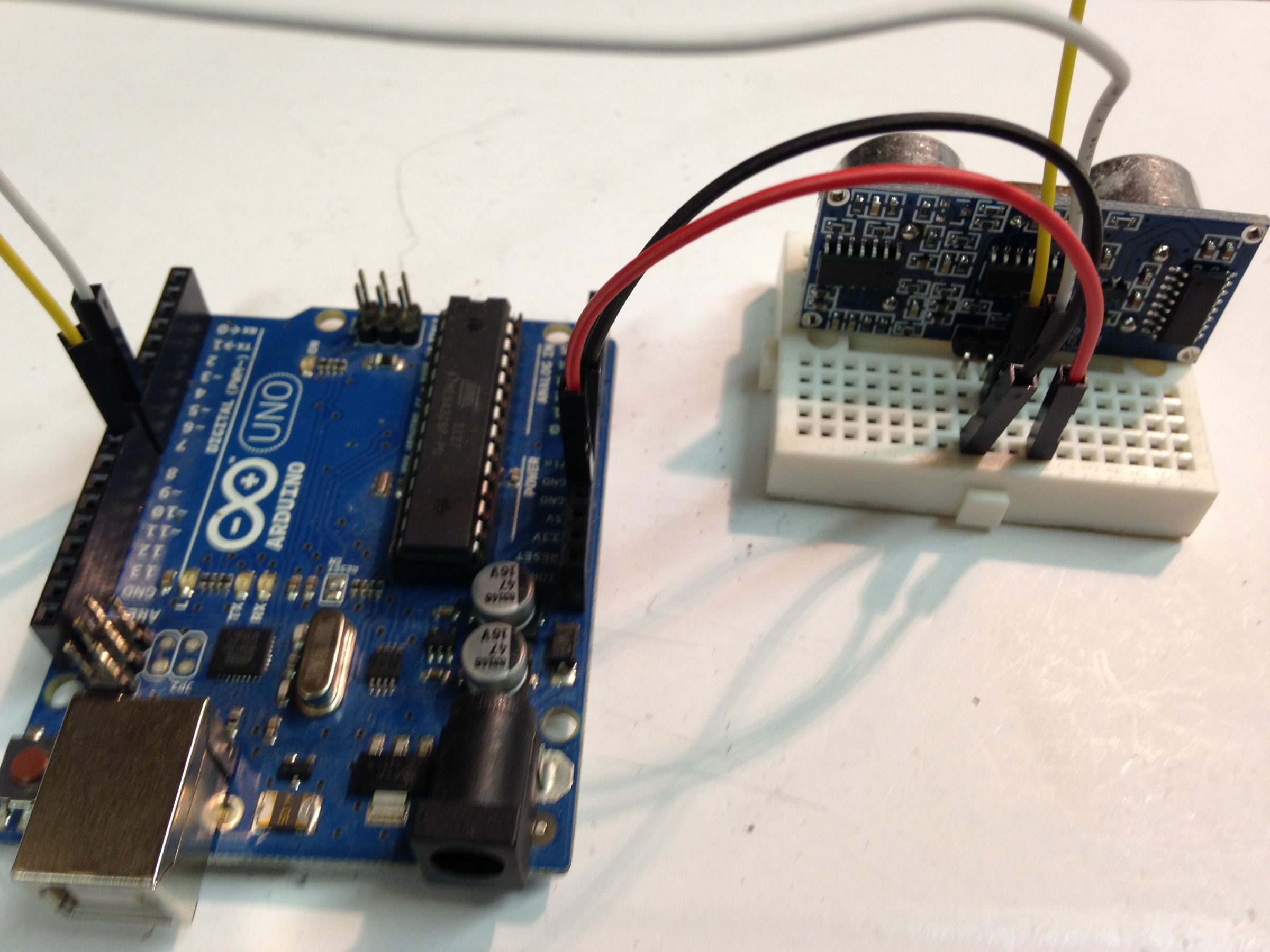 Simple Ultrasonic Distance Sensor Module Demo : 4 Steps (with Pictures ...