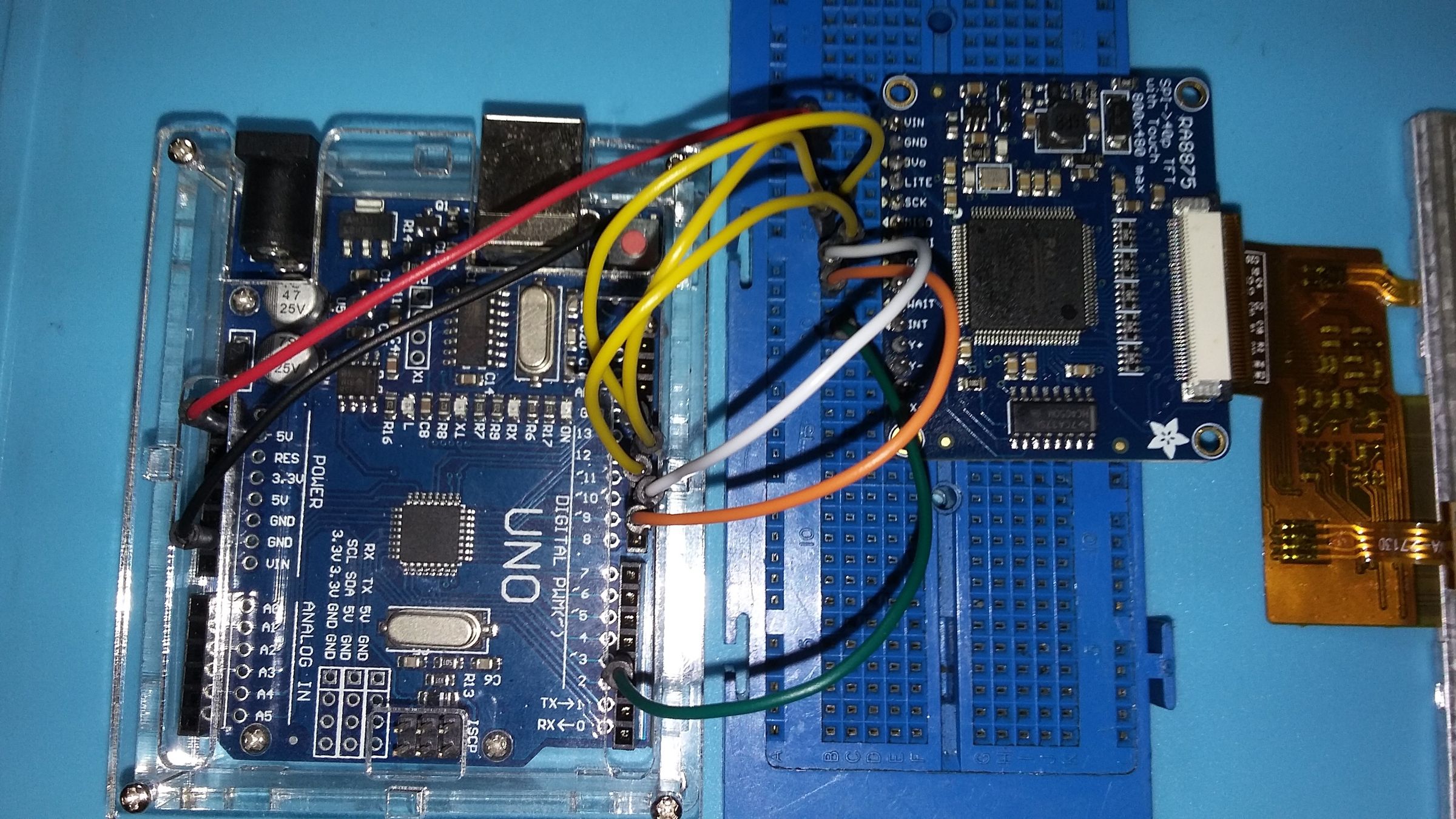How to Interface a 4x3” TFT Display With an Arduino : 4 Steps ...