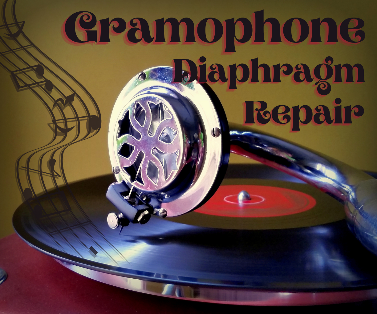 Repair a Gramophone Soundbox/Reproducer With 3D Printed Die : 12 Steps ...
