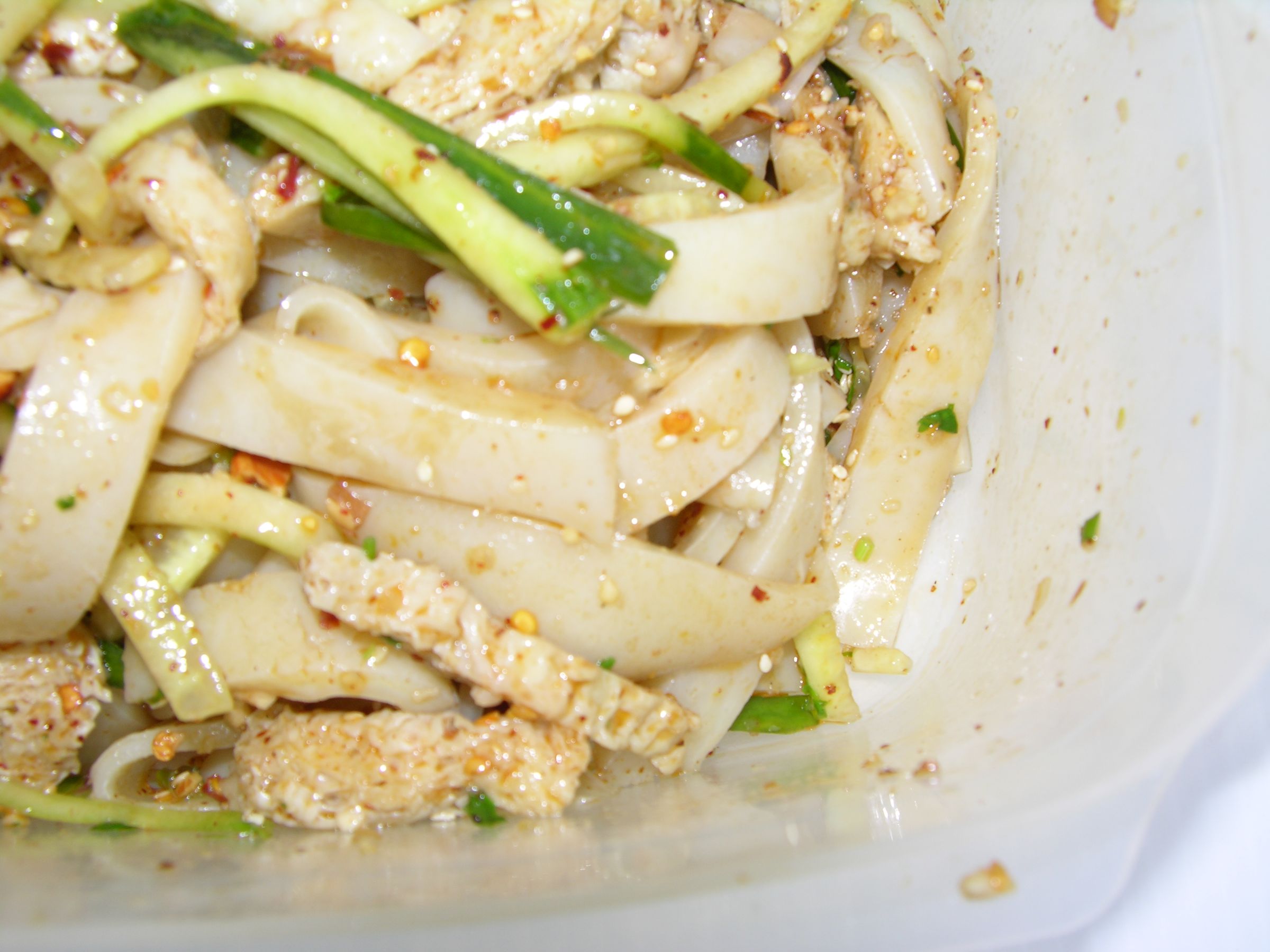 "niang Pi" （酿皮）: a Delicacy With Gluten Separated From Wheat Flour : 6 ...
