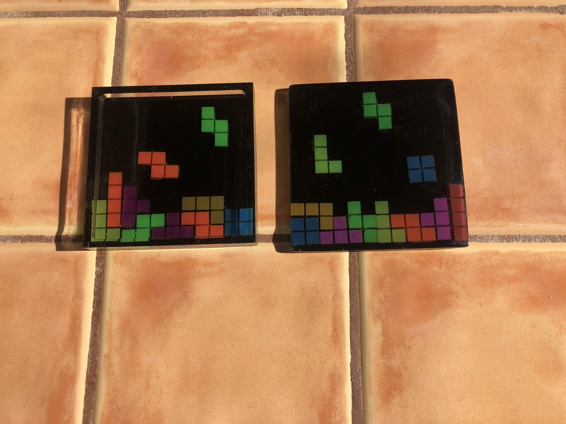 DIY Glow in the Dark Tetris Coaster : 5 Steps (with Pictures ...