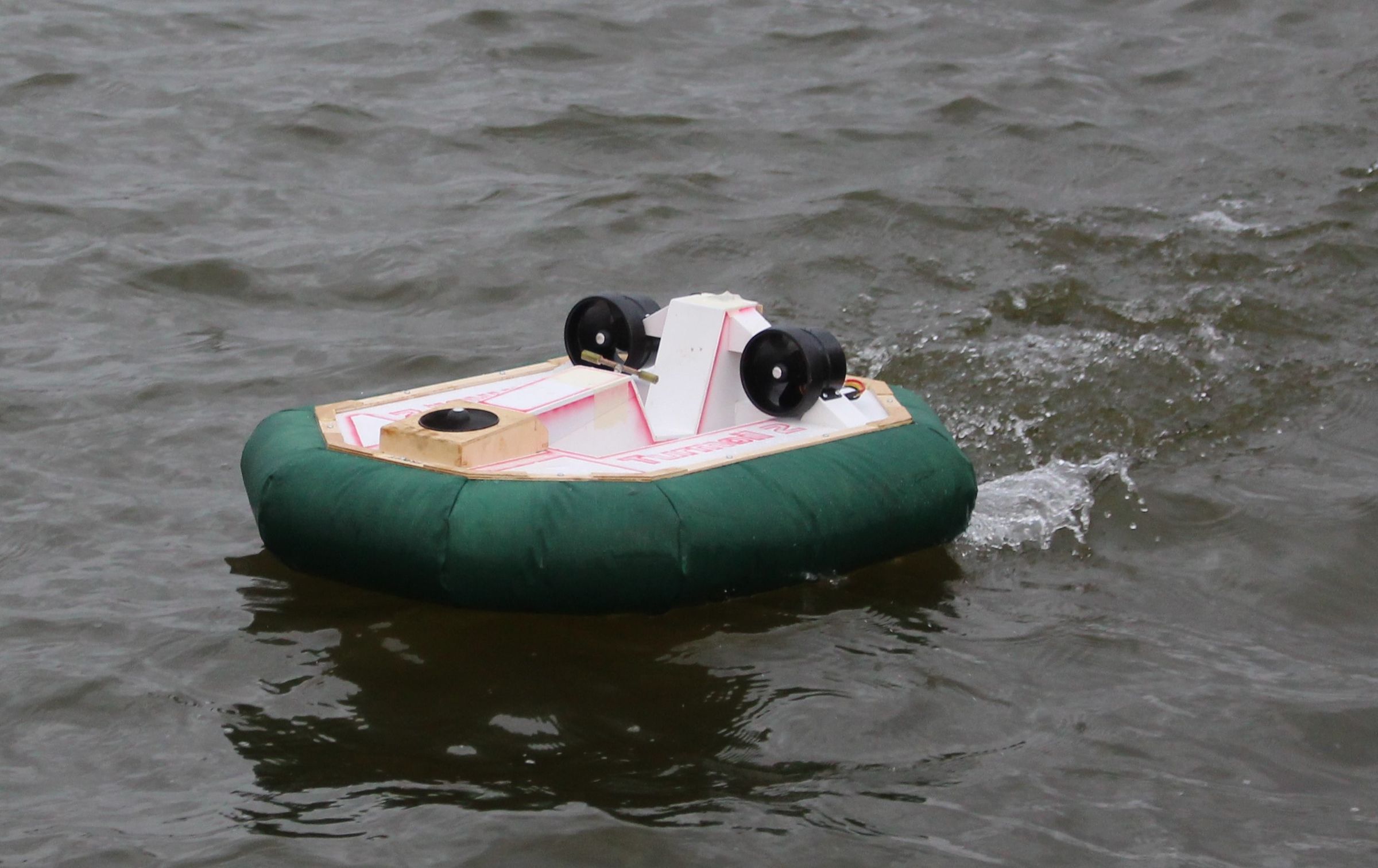 Radio Controlled Electric Hovercraft : 9 Steps (with Pictures ...