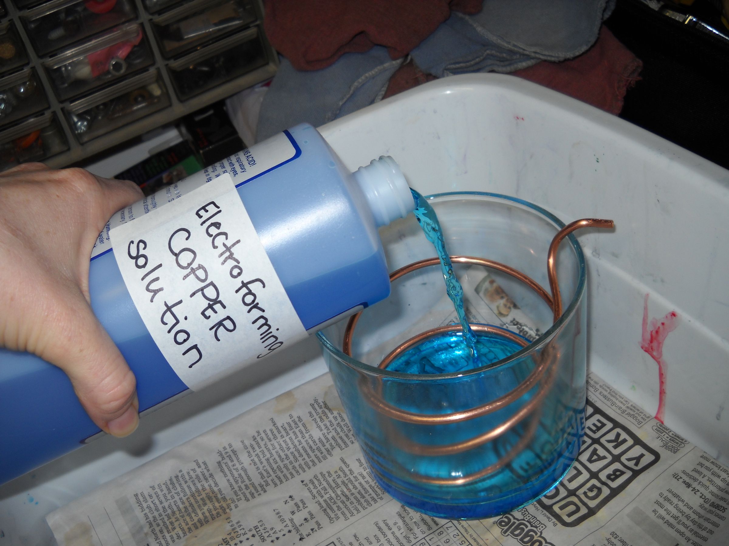 Unique Geode Pendant Using Electroforming : 8 Steps (with Pictures ...