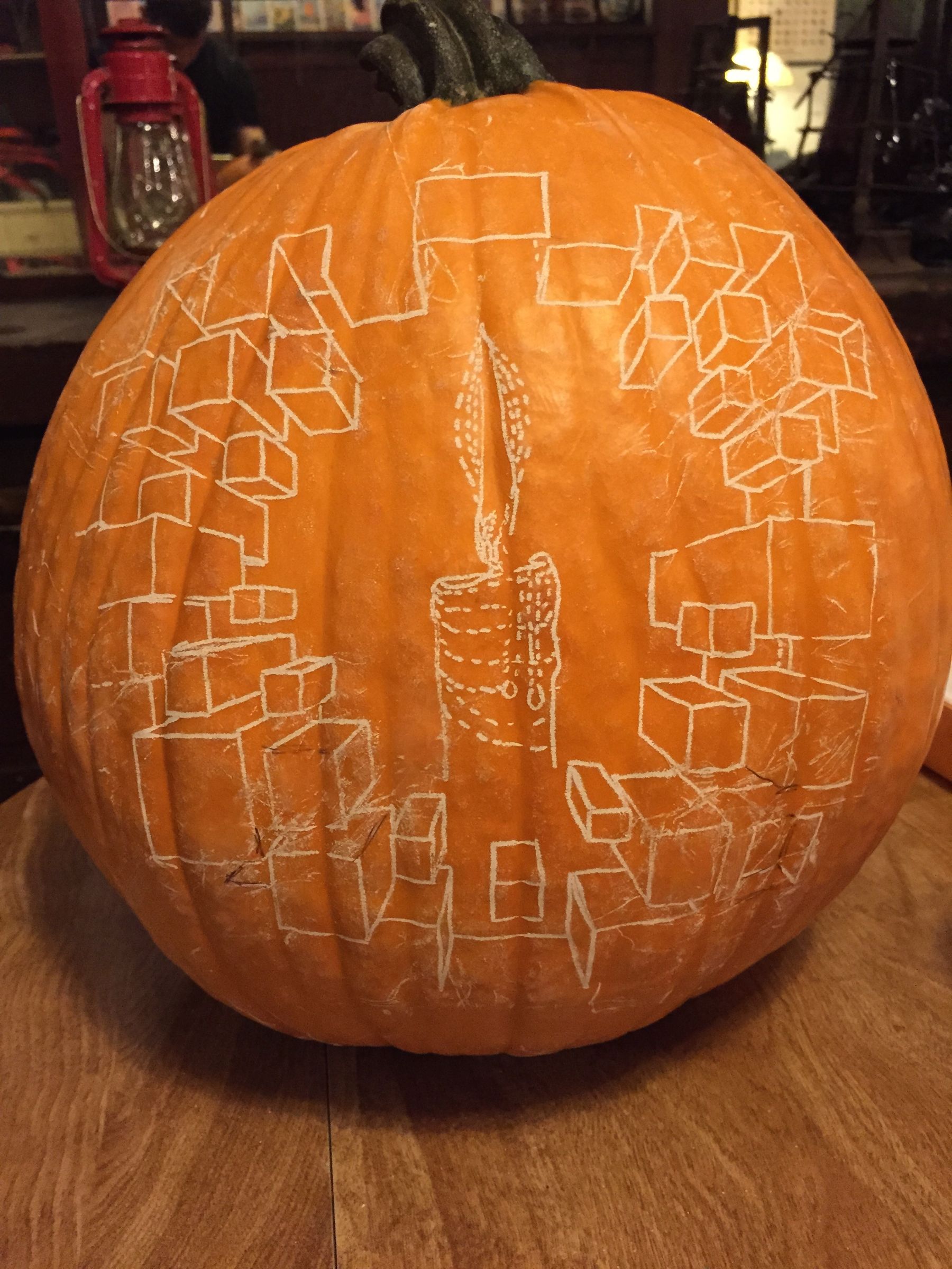 3D Optical Illusion Pumpkin Carving : 7 Steps (with Pictures ...