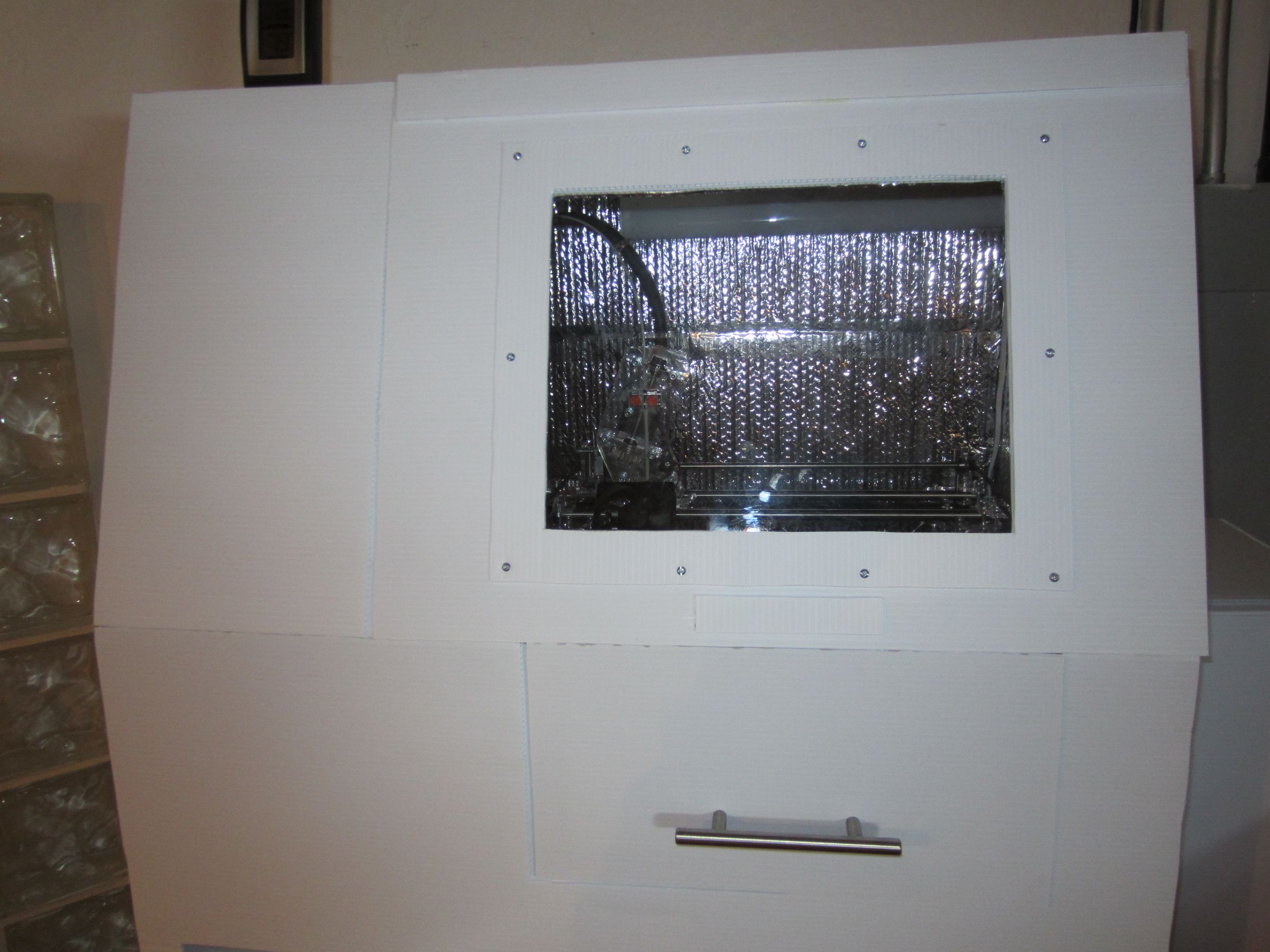Heated Build Chamber for Rapman 3D Printer : 8 Steps (with Pictures ...