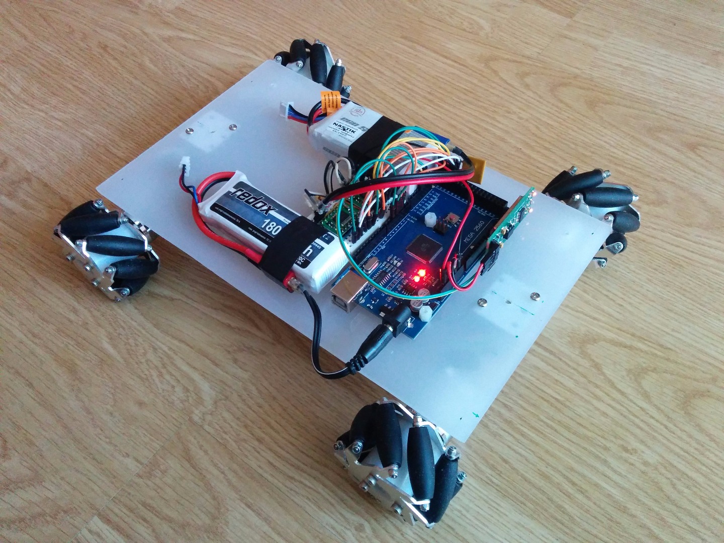 Mecanum Wheel Robot - Bluetooth Controlled : 5 Steps (with Pictures ...
