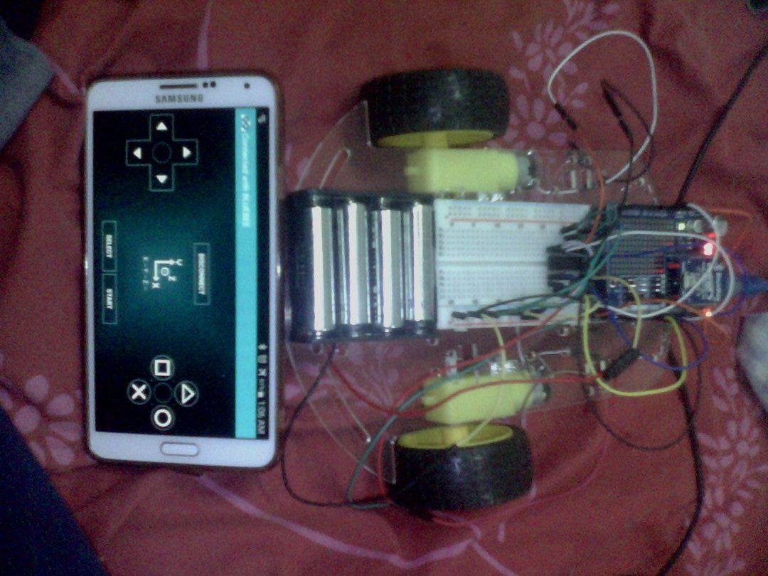 Arduino - Control DC Motor Via Bluetooth : 4 Steps (with Pictures ...