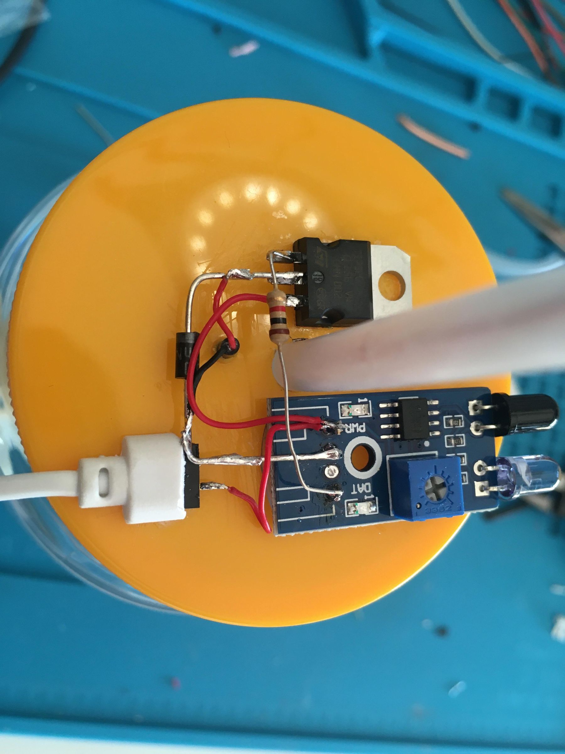 DIY Automatic Alcohol Dispenser (No Arduino Needed) : 18 Steps (with ...