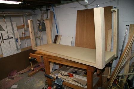 An Assembly Table From a Hollow Core Door : 6 Steps (with Pictures ...