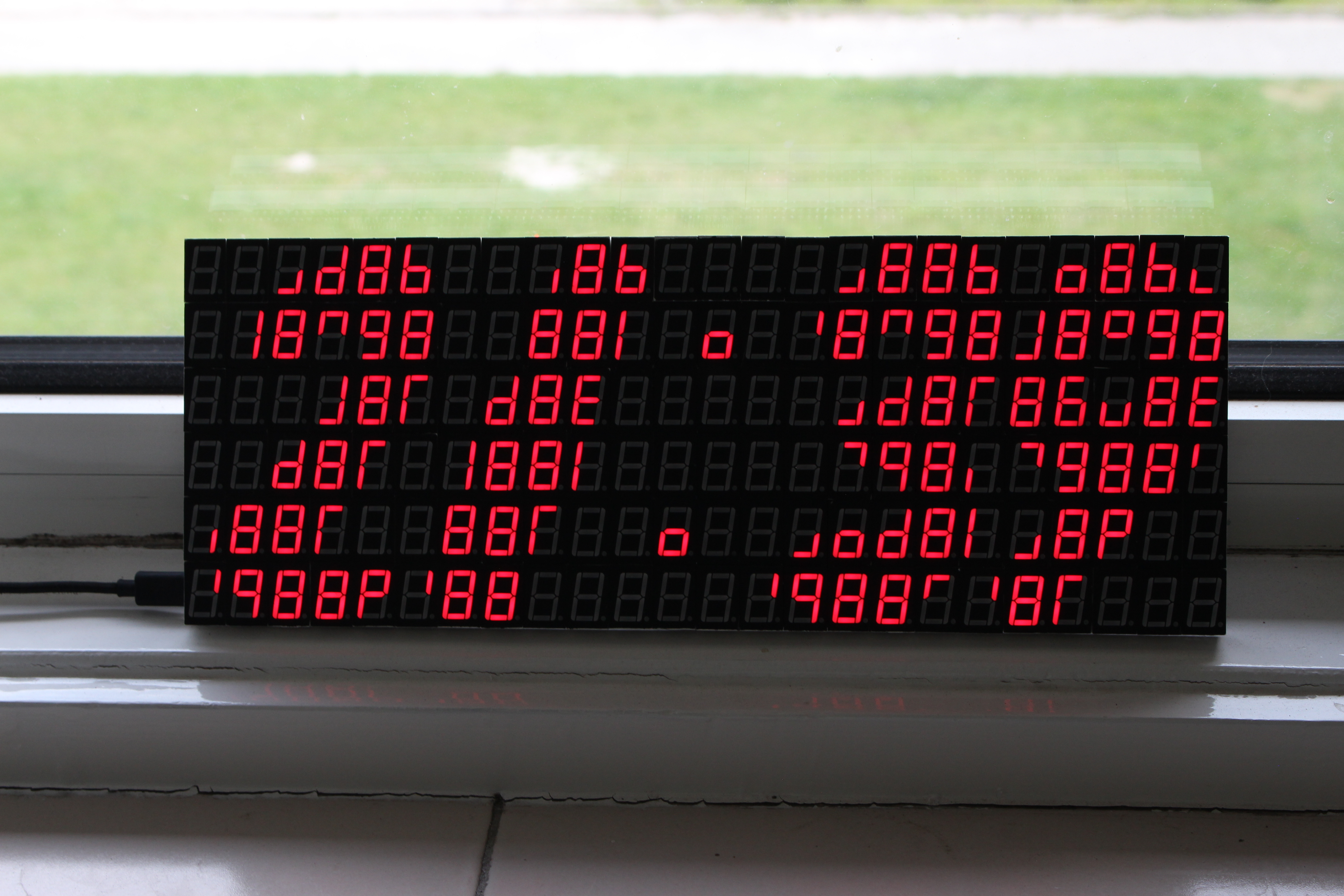 7 Segment Display Array : 6 Steps (with Pictures) - Instructables