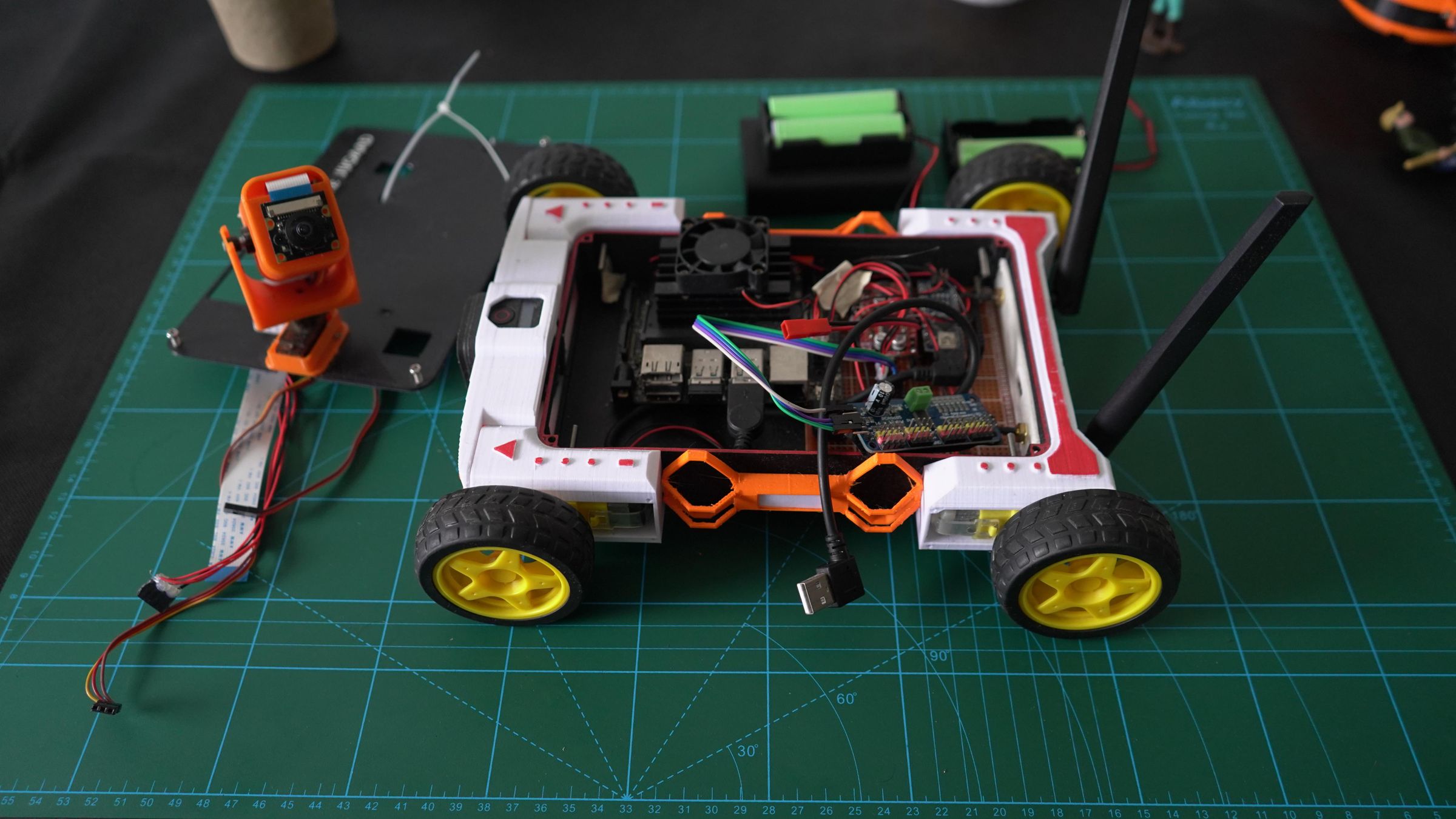 3D Printed Robotics Development Platform With Nvidia Jetson Nano : 11 ...