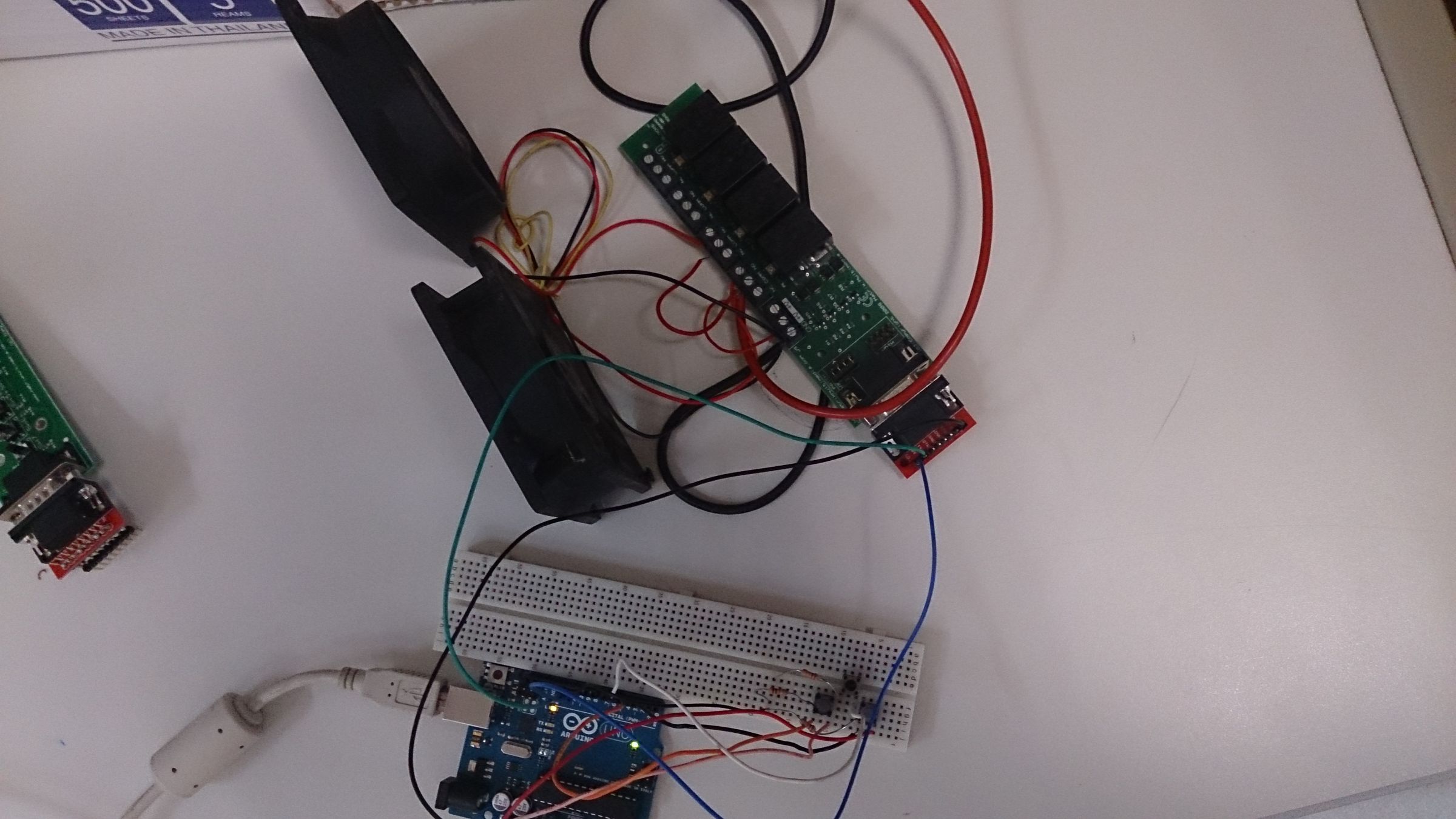 Controlling DC Motors(PC Fans) With Arduino and Relay Board : 3 Steps ...