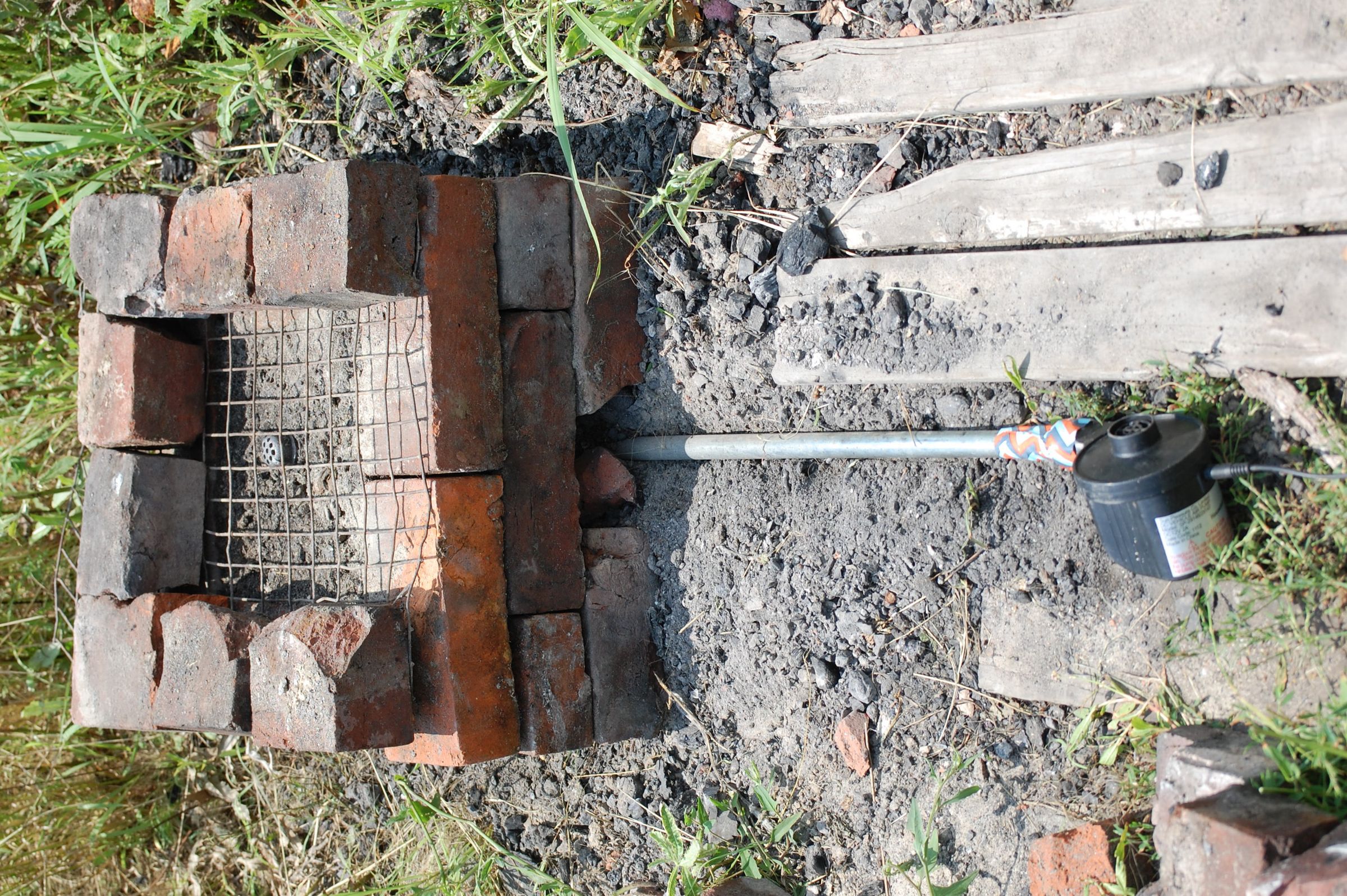 Simple Forge From Red House Bricks : 10 Steps (with Pictures ...